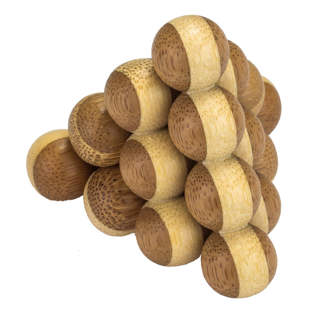 Puzzling Professors - Set of 5 Bamboo Puzzles - Brain Baffler's ...