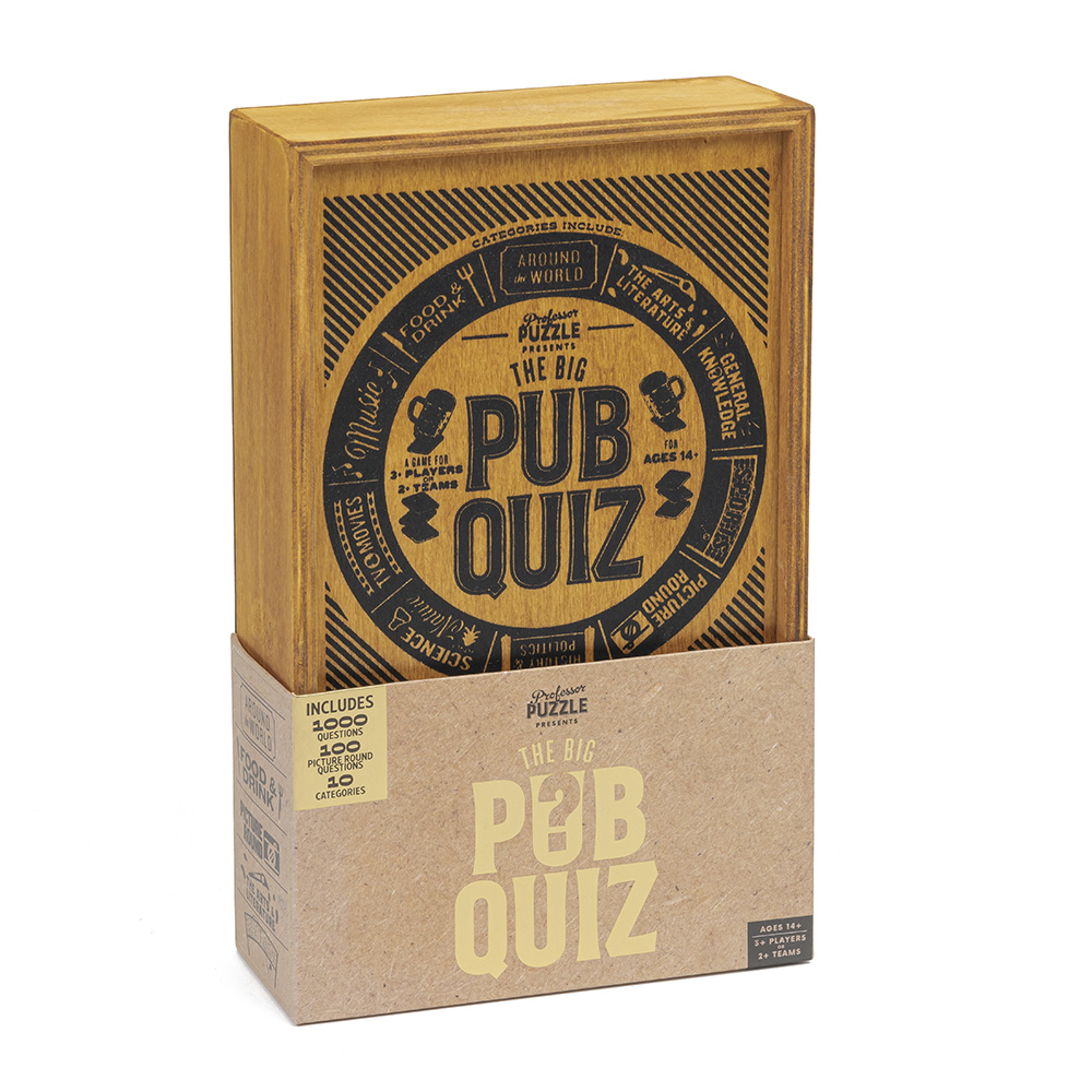 The Big Pub Quiz | Professor Puzzle